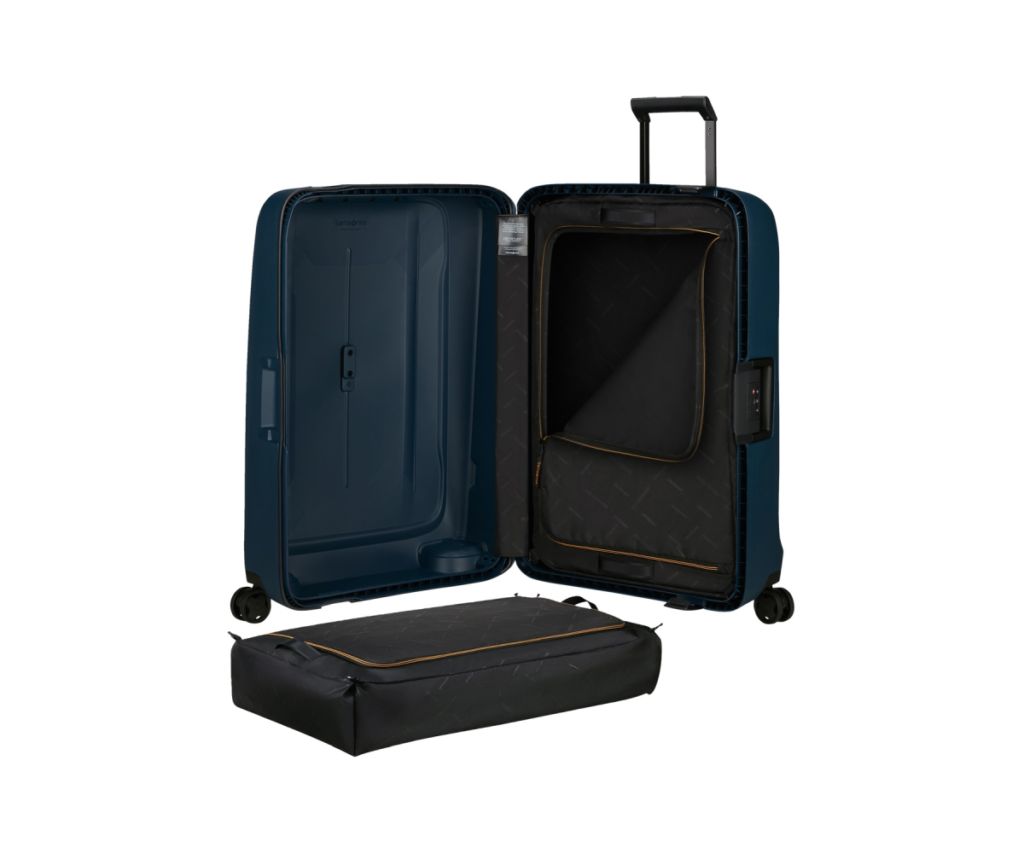 SAMSONITE ESSENS ΒΑΛΙΤΣΑ ΣΚΛΗΡΗ 55 CM., CABIN, ΧΡΩΜΑ ΜΠΛΕ - Valitsa.com
